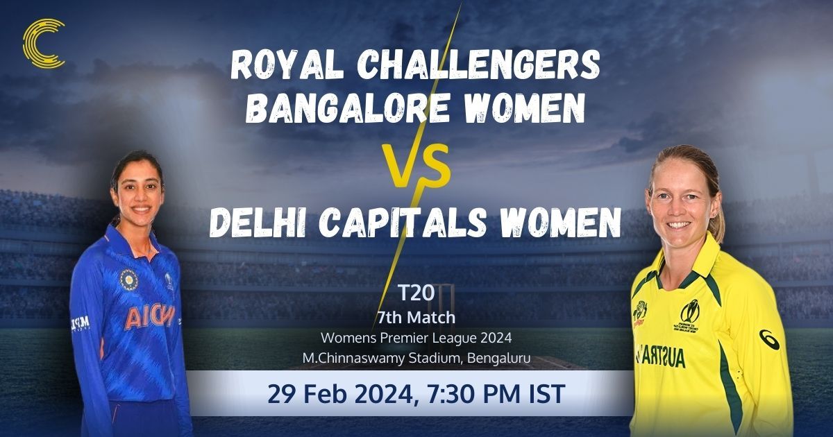 RCBW vs DCW Match Prediction | 7th Match at Bengaluru | 29 Feb 2024
